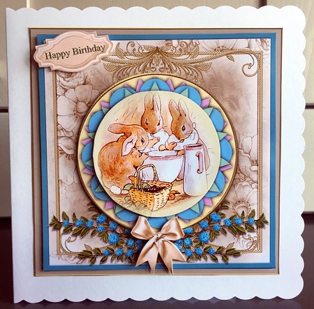 Peter Rabbit Card Front Kit 10 - CUP787789_1784 | Craftsuprint