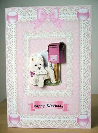 Lace Frame A5 Card Bases - Floral 2 - CUP74251_168 | Craftsuprint