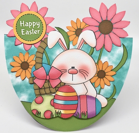 Easter Bunny Over the Edge Wobble Card Minikit - CUP604965_819 ...