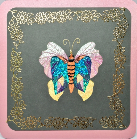 Iris Folding Fancy Folding Butterfly Pattern 2 - CUP671357_96 ...