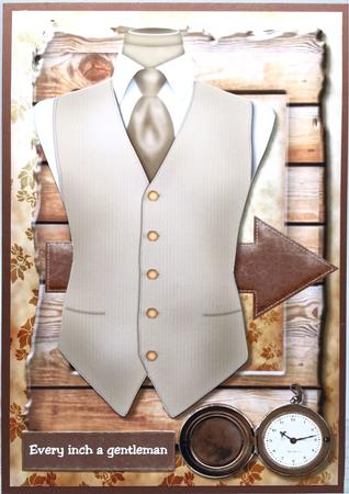 Male Card Gentleman - CUP629005_936 | Craftsuprint