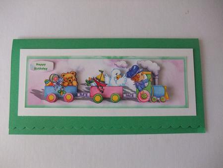 Toy Train Large Dl Card - CUP304504_376 | Craftsuprint