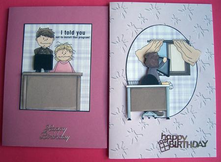 4 Computer Theme Toppers 2 - CUP135386_659 | Craftsuprint