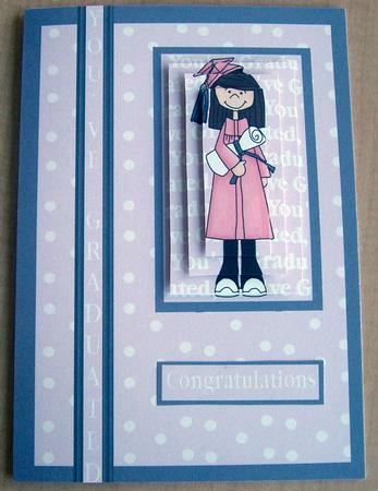 Female Graduation Card Front - Photo by Eunice Roberts