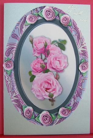 Delightful Oval Rose Toppers - CUP216772_108 | Craftsuprint