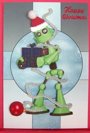 A Card the Lads Will Love the Robot Christmas Card - CUP261975_1446 ...
