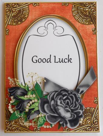 Black Rose Borange Good Luck Oval 7x5in Floral Step by Step - CUP326987 ...