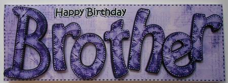 Large Dl Birthday Brother Clocks 3D Decoupage - CUP465711_359 ...