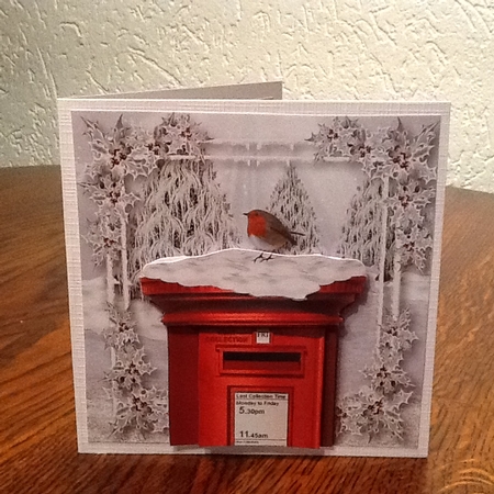 The Christmas Postbox - CUP645255_1763 | Craftsuprint