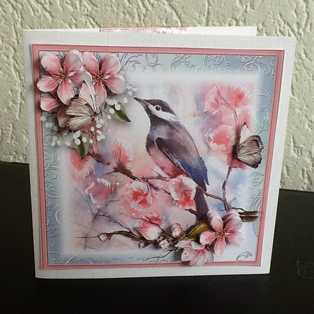 A Spring Song Bird Card Front Kit - CUP810975_1483 | Craftsuprint