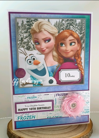 Frozen [A4] Paper 06 - Photo by Gaynor Greaves - GG Card Designs