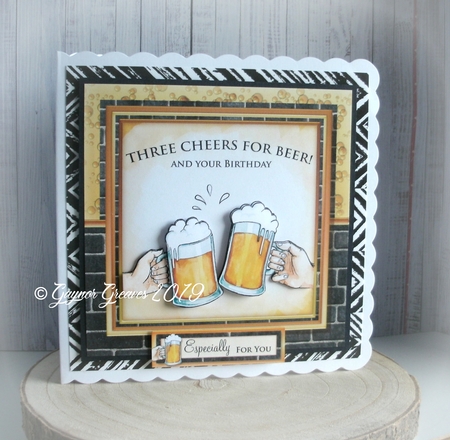 Three Cheers for Beer...and your Birthday - CUP885369_1443 | Craftsuprint
