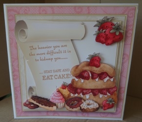 Stay Safe Eat Cake! Mini Kit - CUP949935_72307 | Craftsuprint