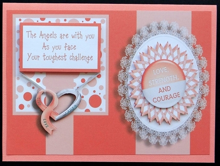 Leukemia Cancer Card - CUP343777_1777 | Craftsuprint