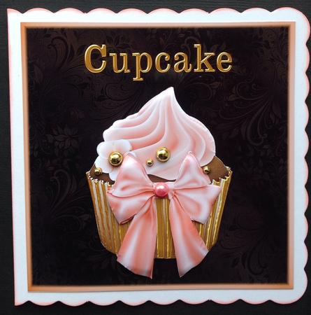 Gorgeous Cupcake Card Front - CUP544526_1483 | Craftsuprint