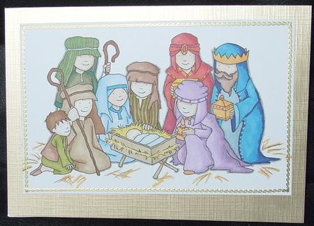 Christmas Nativity Digital Stamp Craft Sheet - CUP172876_948 | Craftsuprint