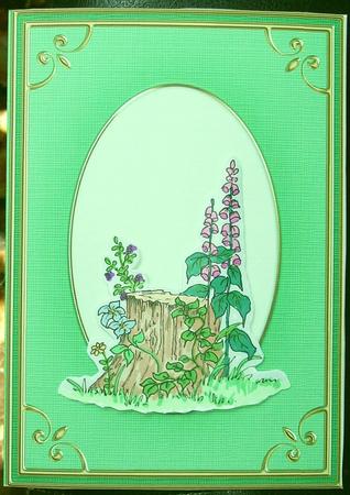 Digital Stamp Tree Stump with Coloured Version Too - CUP430958_117 ...