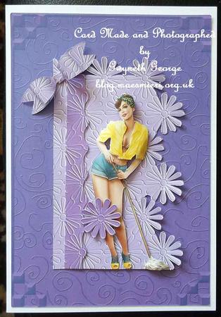 1950's Pin Up Girl Alice May Decoupage Sheet (yellow) - CUP420997_437 ...
