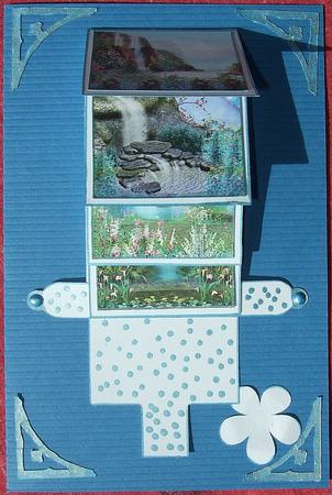 Waterfall Card Featuring Waterfalls - CUP700549_198 | Craftsuprint