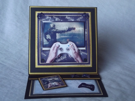 The Gamer Card Front Kit - CUP841801_1483 | Craftsuprint