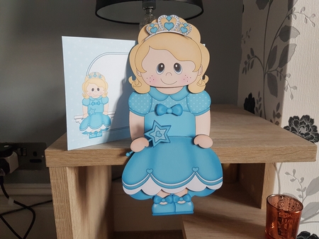 3D on the Shelf Card Kit - Fairytale Princess Cindi - Photo by Hayley ...