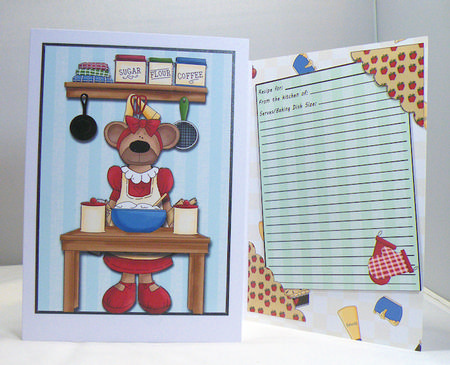 Recipe Card Kit - Mama Bear's Kitchen - CUP179647_958 | Craftsuprint