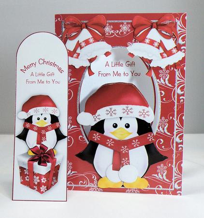 A Little Gift - Penguin Bookmark Aperture Card Kit - CUP262373_351 ...