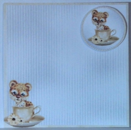 Matching insert for the design sheet - Cute Cub in a Teacup ...