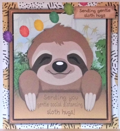 Get Well Soon Sloth 4 8x8 Mini Kit - CUP1062421_983 | Craftsuprint
