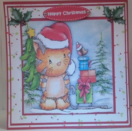 Cute Christmas Animals ,4 Mini Bumper Pack - CUP799822_1398 | Craftsuprint