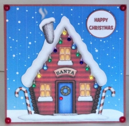 SANTAS HOUSE SHEET - CUP822704_57683 | Craftsuprint