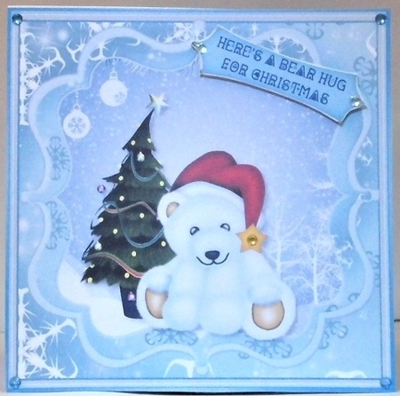 Christmas Bear Hug - Photo by Hazel Underwood