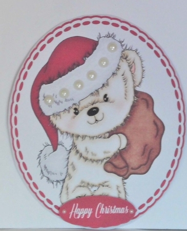 Scruffy Santa - CUP980295_1398 | Craftsuprint