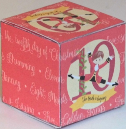 12 Days of Christmas - Day 10 Gift Box - CUP982700_66 | Craftsuprint