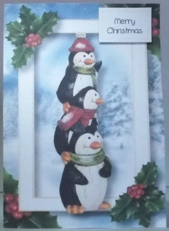 Stack Of Penguins A5 - CUP998708_1763 | Craftsuprint