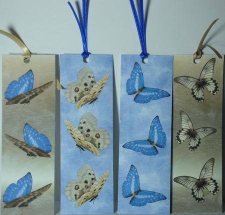Butterfly Bookmarks - CUP199208_640 | Craftsuprint