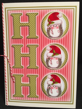 Ho Ho Ho Hedgy Mini Kit - CUP930359_2053 | Craftsuprint