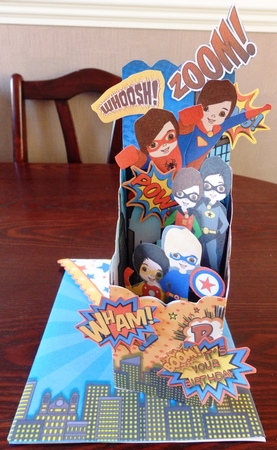 My Super Hero- Pop Up Box Card and Envelope Kit - CUP755571_905 ...