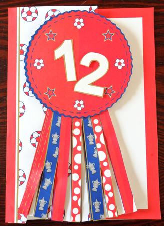 Arsenal Rosette Over the Edge All Ages Birthday Father's Day ...