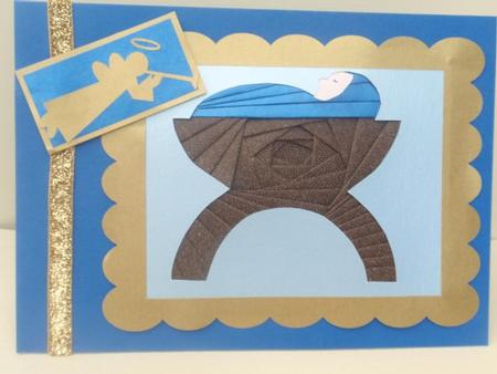 Jesus in a Crib - CUP21698_262 | Craftsuprint