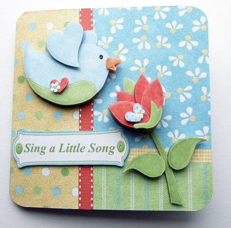 Sing A Little Song Spring Has Sprung Rounded Corner Card Kit with ...