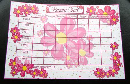 Flower Power - Child's Reward Chart - CUP171162_614 | Craftsuprint