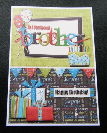 Bold and Bright - Special Brother Birthday Card - CUP171804_614 ...