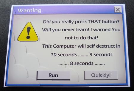 A5 Novelty Fun Computer Greetings Scallop Corner Stacker - CUP223329 ...