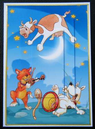 Hey Diddle Diddle - a4 - CUP41513_437 | Craftsuprint