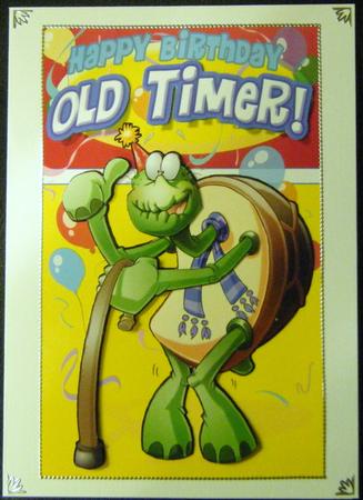 Happy Birthday Old Timer! - CUP47571_437 | Craftsuprint