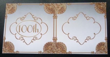 Burlesque Perfume 100th Birthday 5in Matching Card Insert - Photo by ...