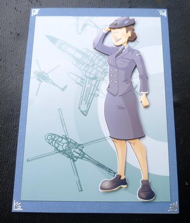 Raf Lady - CUP327731_437 | Craftsuprint