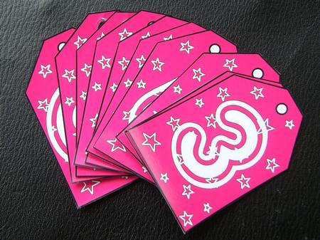 Number Tags ( Pink ) - CUP39969_96 | Craftsuprint