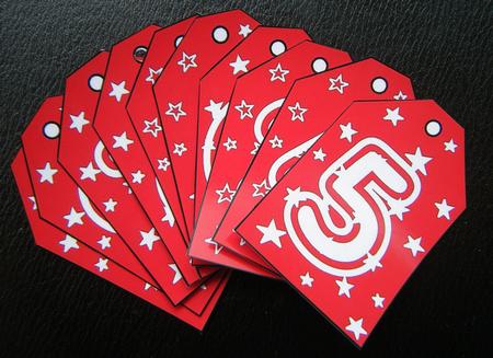 Number Tags ( Red ) - CUP39971_96 | Craftsuprint